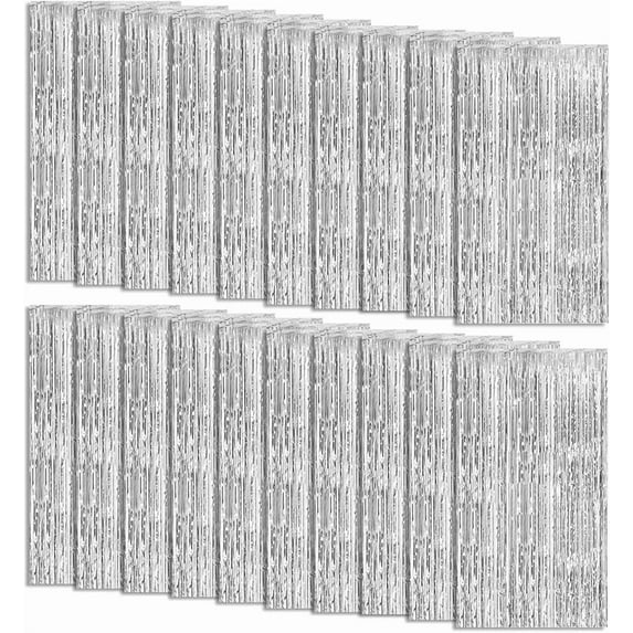 2 Pack Gold Backdrop Birthday Decorations Foil Curtain Backdrop Gold ...