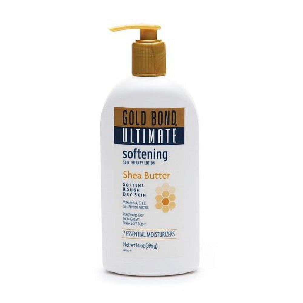 Gold Bond Ultimate Softening Shea Butter Lotion 14 Oz
