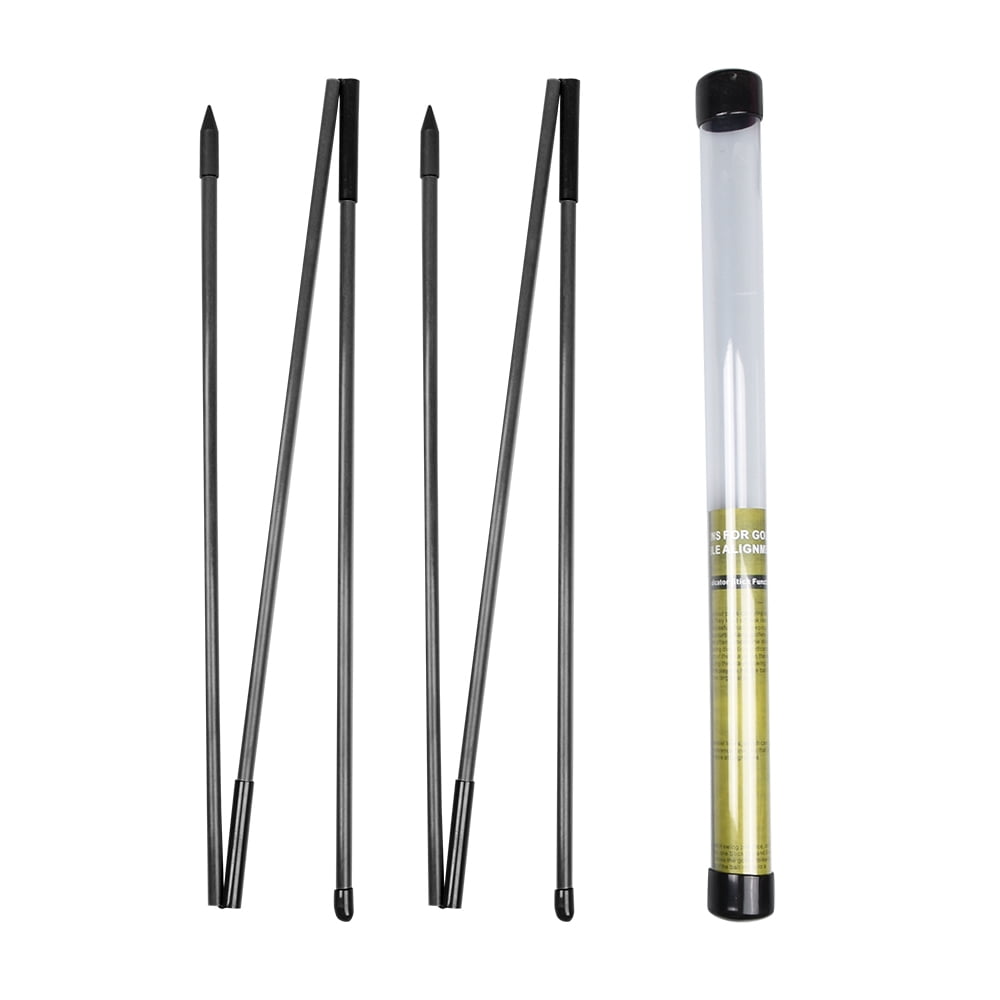 2 Pack Golf Alignment Stick Golf Alignment Sticks Collapsible Golf ...