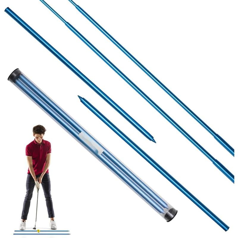 2-Pack Golf Alignment Sticks – Durable Golf Training Sticks & Alignment ...