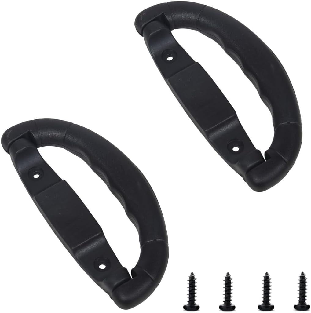 2 Pack Golf Travel Bag Handle Replacement Plastic Golf 6850 Hard Case ...