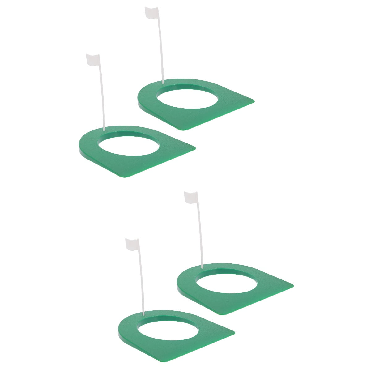 2 Pack Golfs Putter Cups Training Aid Putters Device Child Green ...