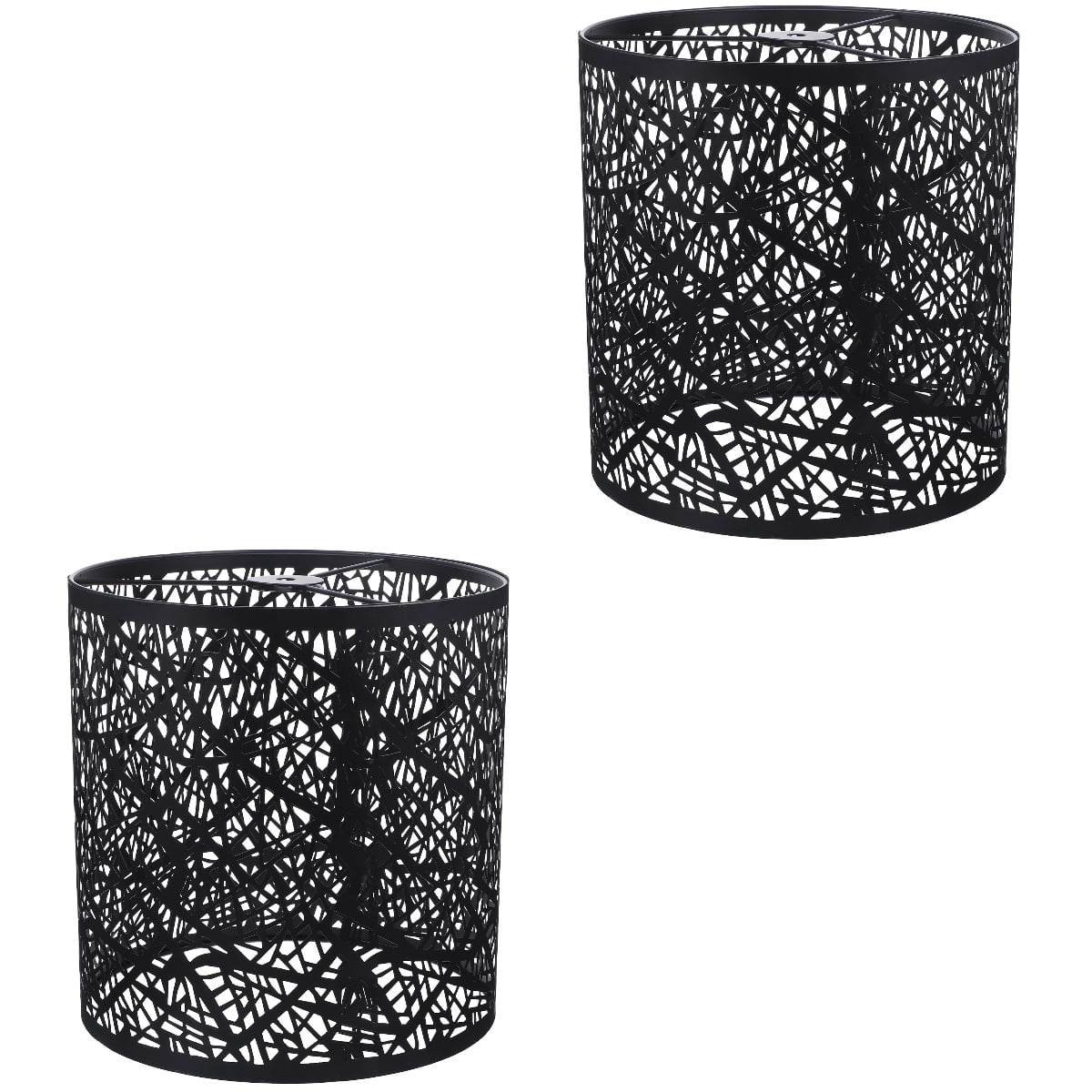 2 Pack Gothic Lamp Shade Wrought Iron Hollow Lampshade - Walmart.com