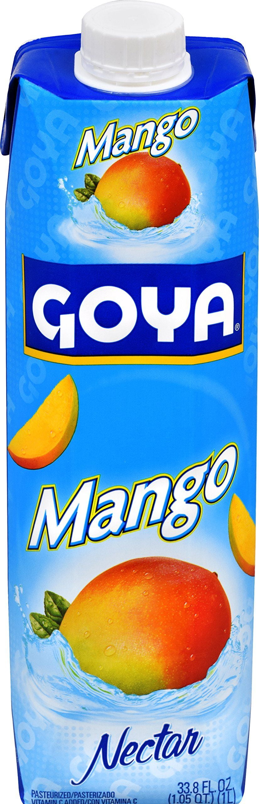 2 Pack-Goya Foods, Prisma Mango Nectar, 33.79 Fl Oz Packaing may vary ...