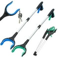2-Pack Grabber Reacher Tool,32 Inch Foldable Reacher Grabber Pickup Tool with Strong Grip ...