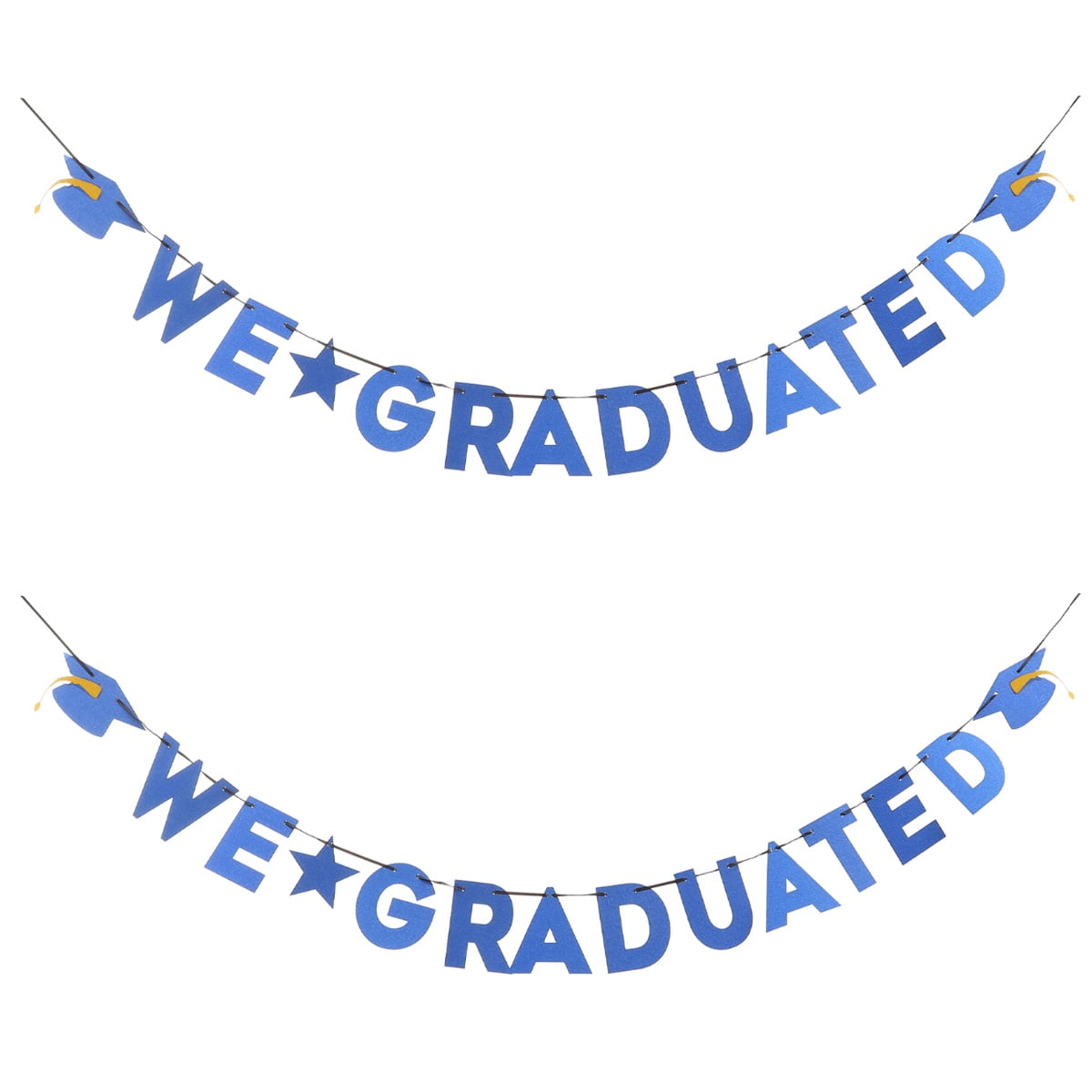 2 Pack Graduation Season Banner Graduate Certificate Congrats ...
