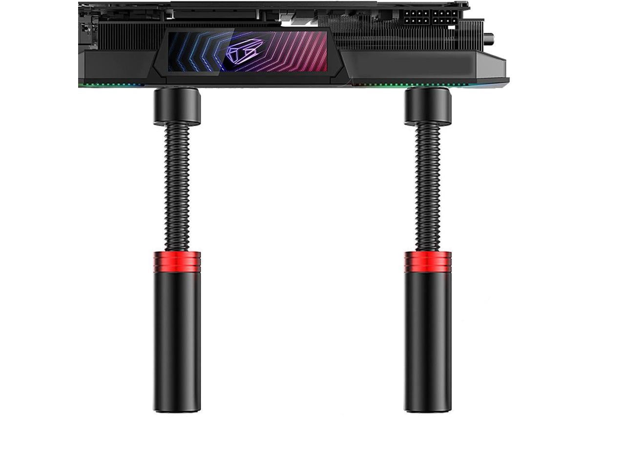 2-Pack Graphics Cards GPU Brace Support Adjustable Height 75mm-125mm ...