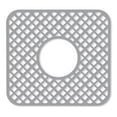 2 Pack Gray Silicone Sink Protector Trellis Pattern 12 x 11 Inch ...