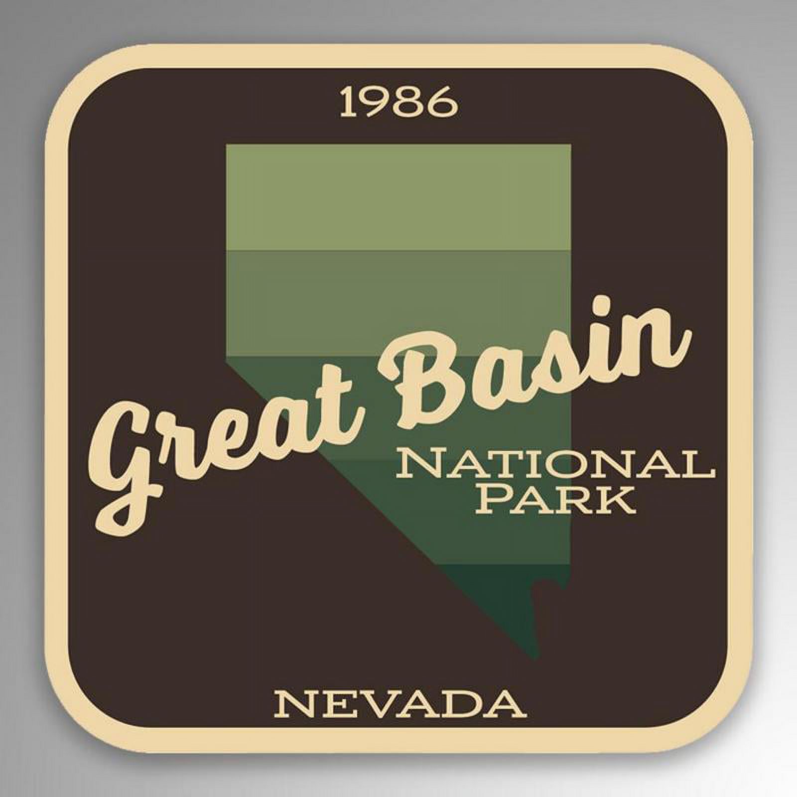 2-Pack Great Basin National Park Decal Sticker | 4-Inches By 4-Inches ...