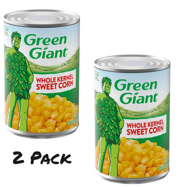 ( 2 Pack) Green Giant Whole Kernel Sweet Corn, 15.25 Oz - Walmart ...
