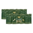 2 Pack Green Gold Graduation Cap Valance for Window Graduates ...