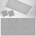 2 Pack Grey Fluorescent Light Covers for Ceiling Lights Abstract Modern ...