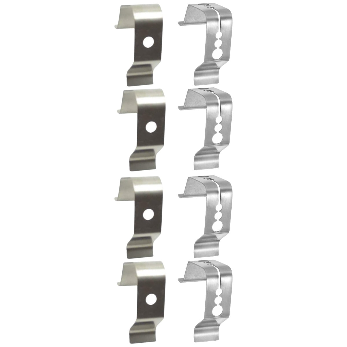 2 Pack Grill Probe Clips Temp Temperature Gauge Grills Silver - Walmart.com