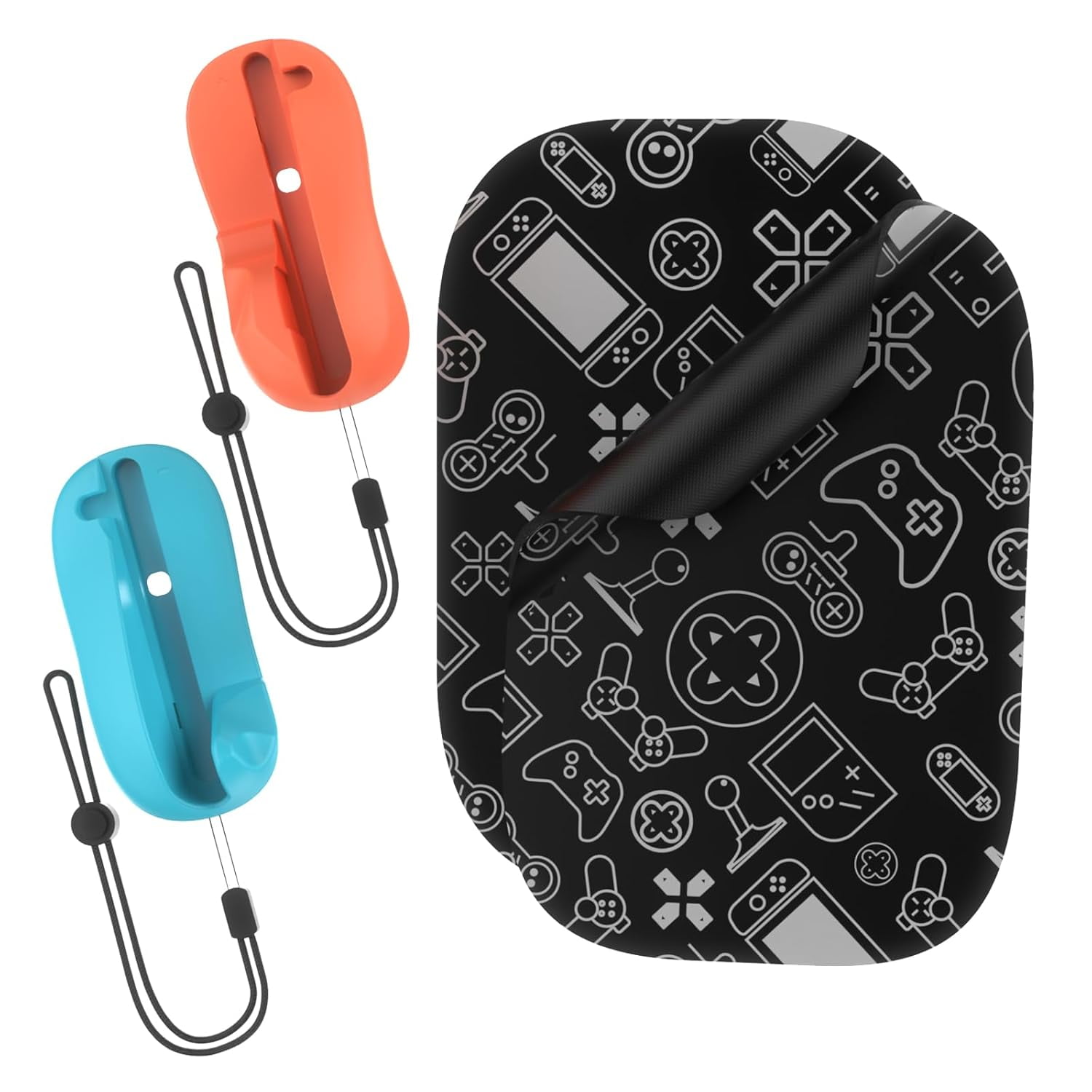 2-Pack Grip Mouse for Switch 2 Joycon Gaming Controller, Ergonomic ...