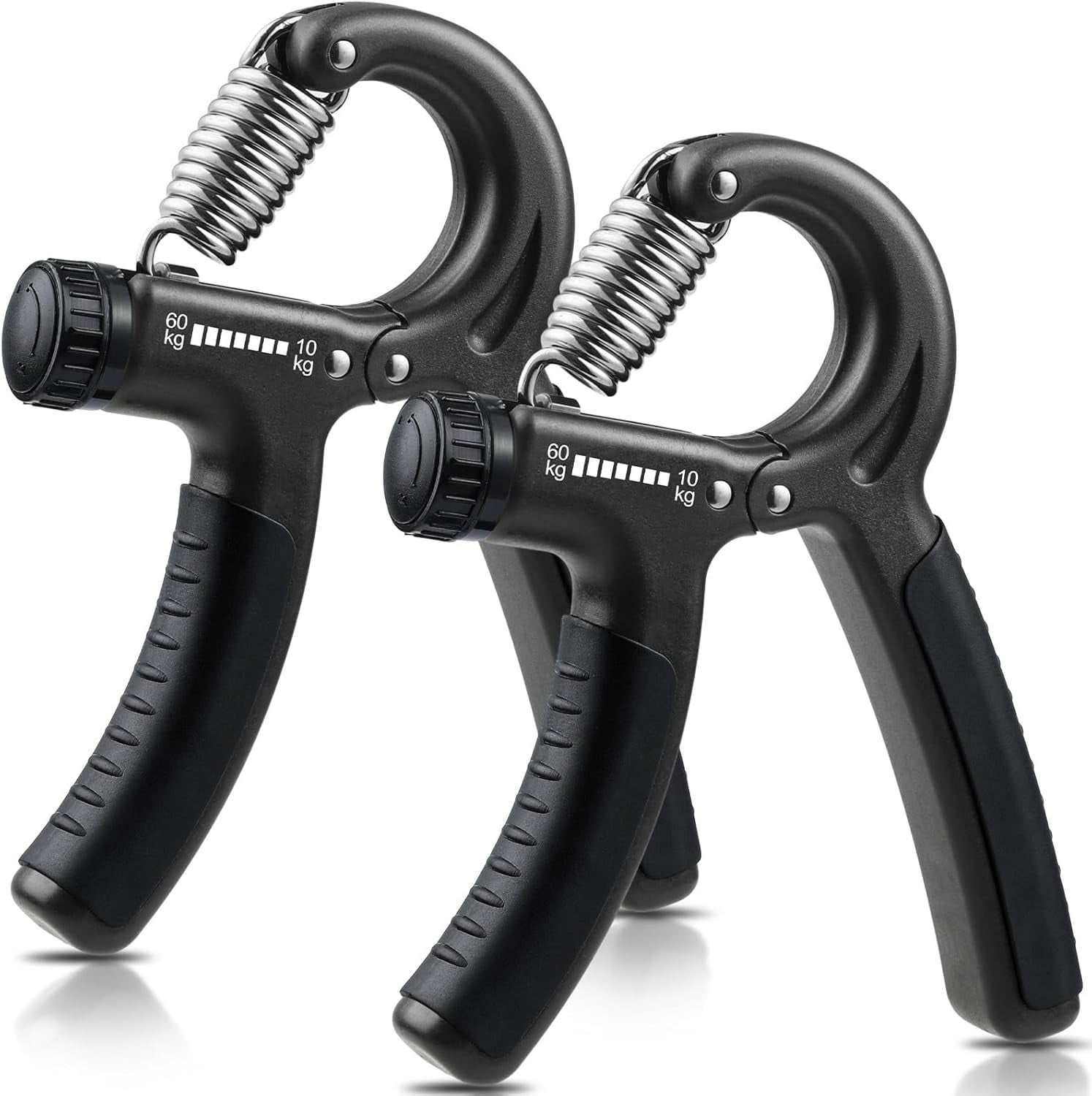 2 Pack Grip Strength Trainer, Hand Grip Strengthener, Adjustable ...