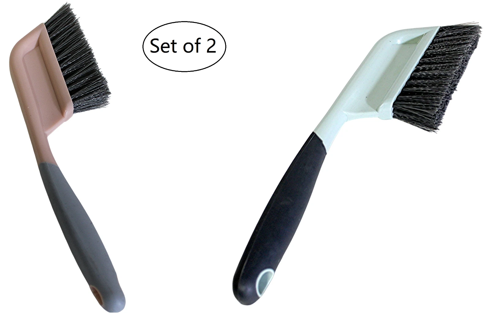 2-Pack Groove Gap Cleaning Brush – Rubber Handle, Window Tracks & Tile ...