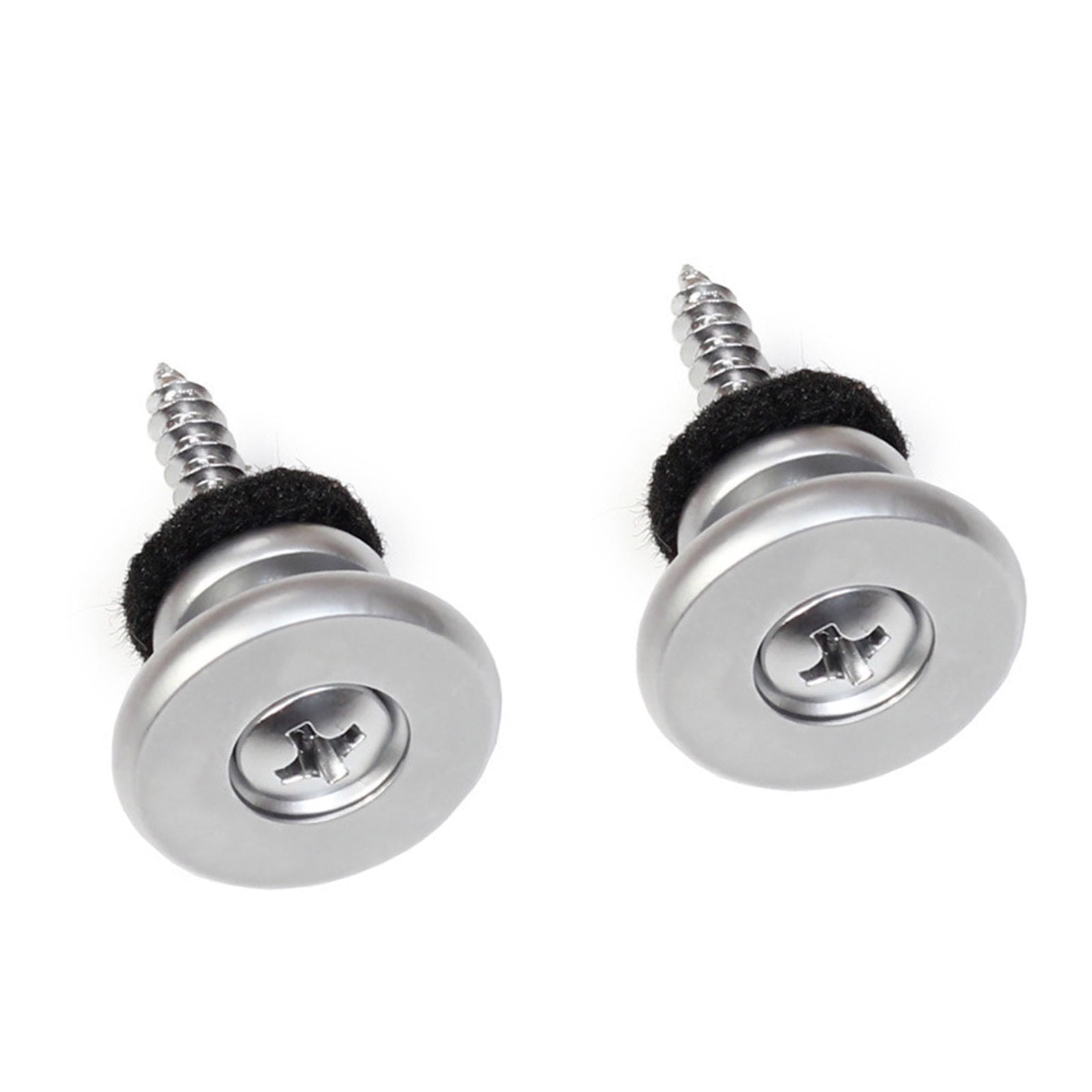 2 Pack Guitar Strap Lock Buttons Nonlip Guitar Handling Part Metal ...