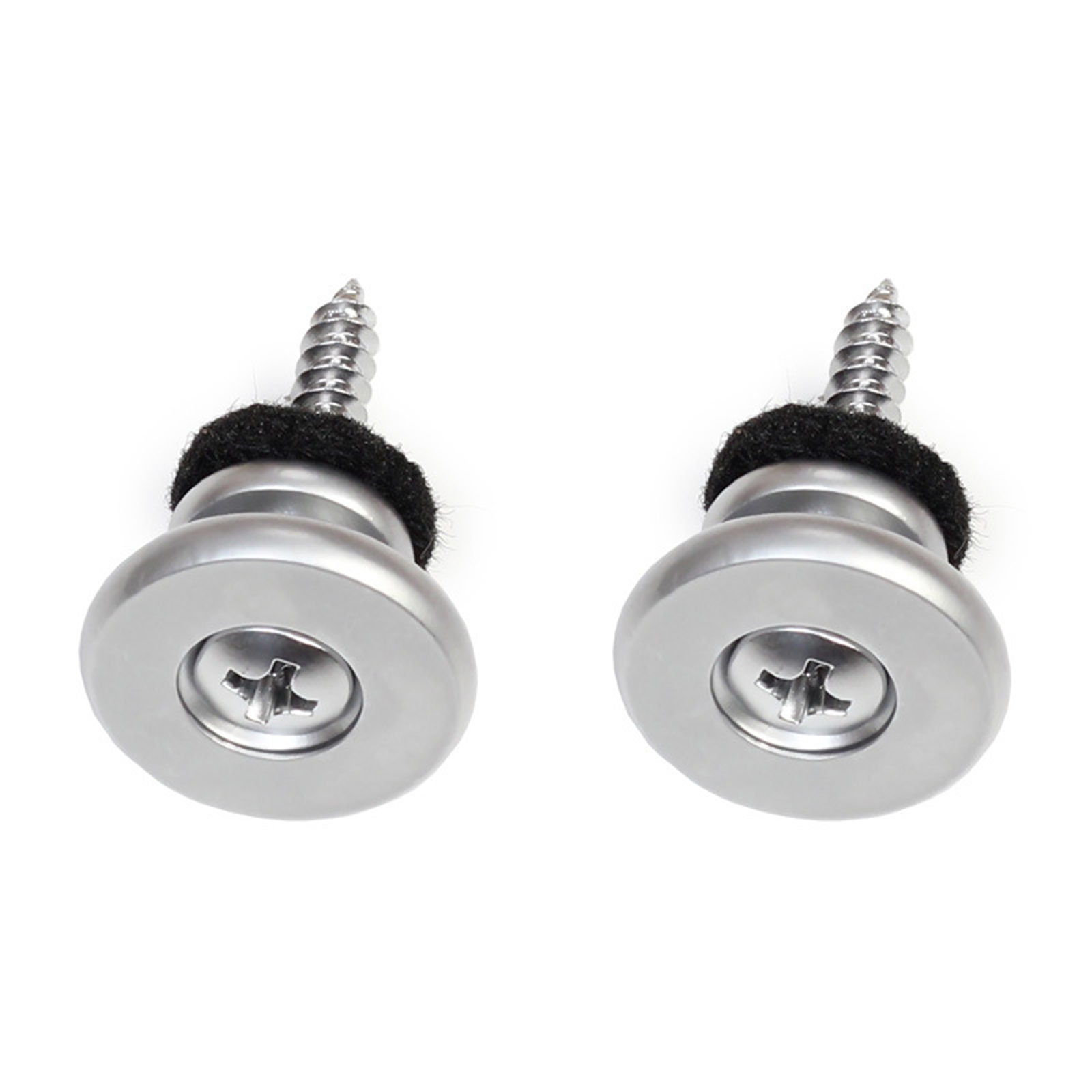 2 Pack Guitar Strap Lock Buttons Nonlip Guitar Handling Part Metal ...