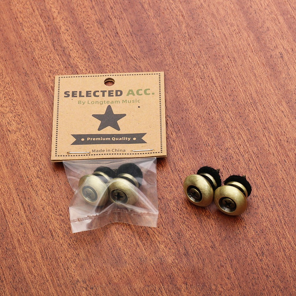 2 Pack Guitar Strap Locks for Electric Bass Acoustic Ukulele Secure ...