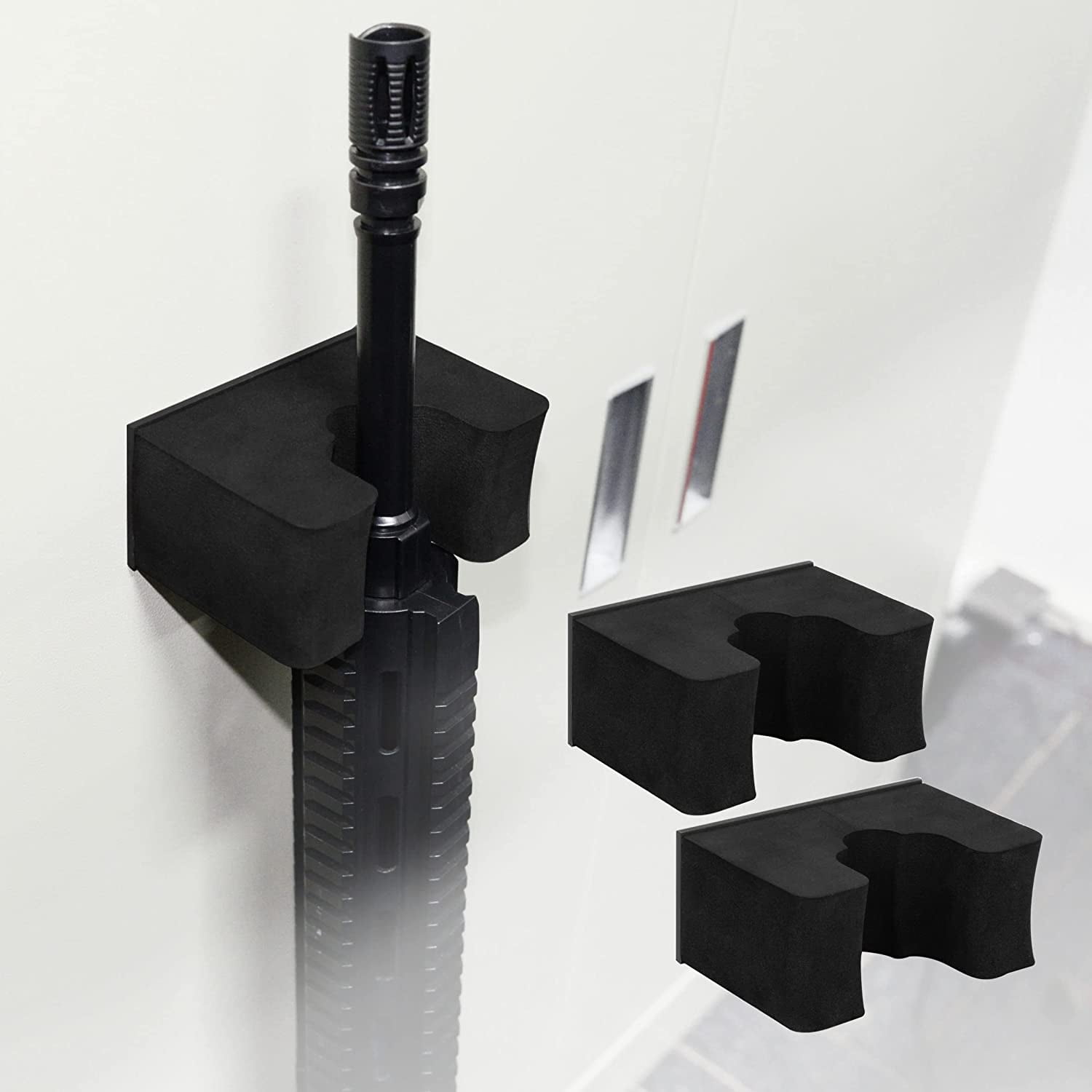 2 Pack Gun Rack for Gun Storage, Gun Safe Accessory for Rifles and ...