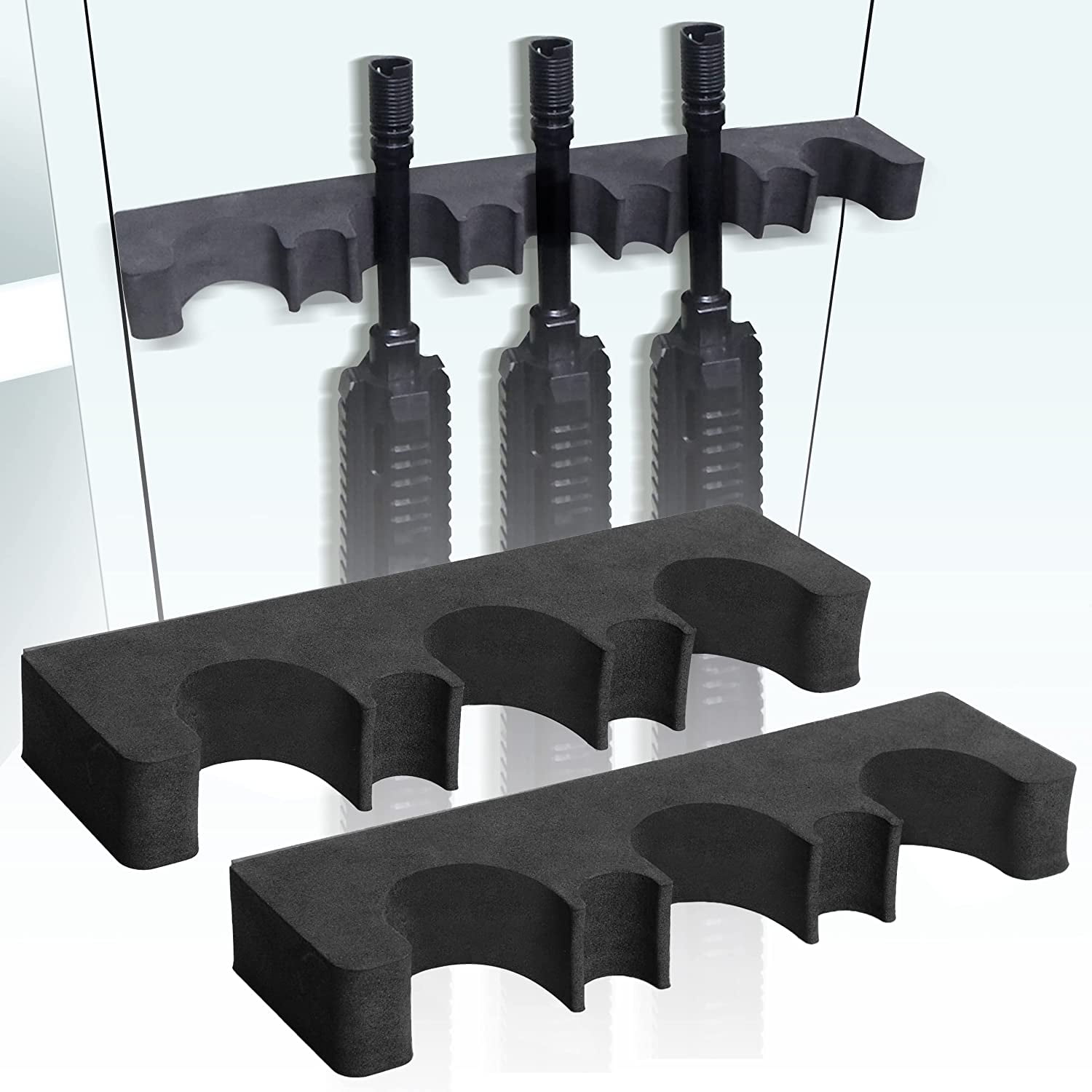 2 Pack Gun Rack for Gun Storage, Gun Safe Accessory for , Gun Holder in ...