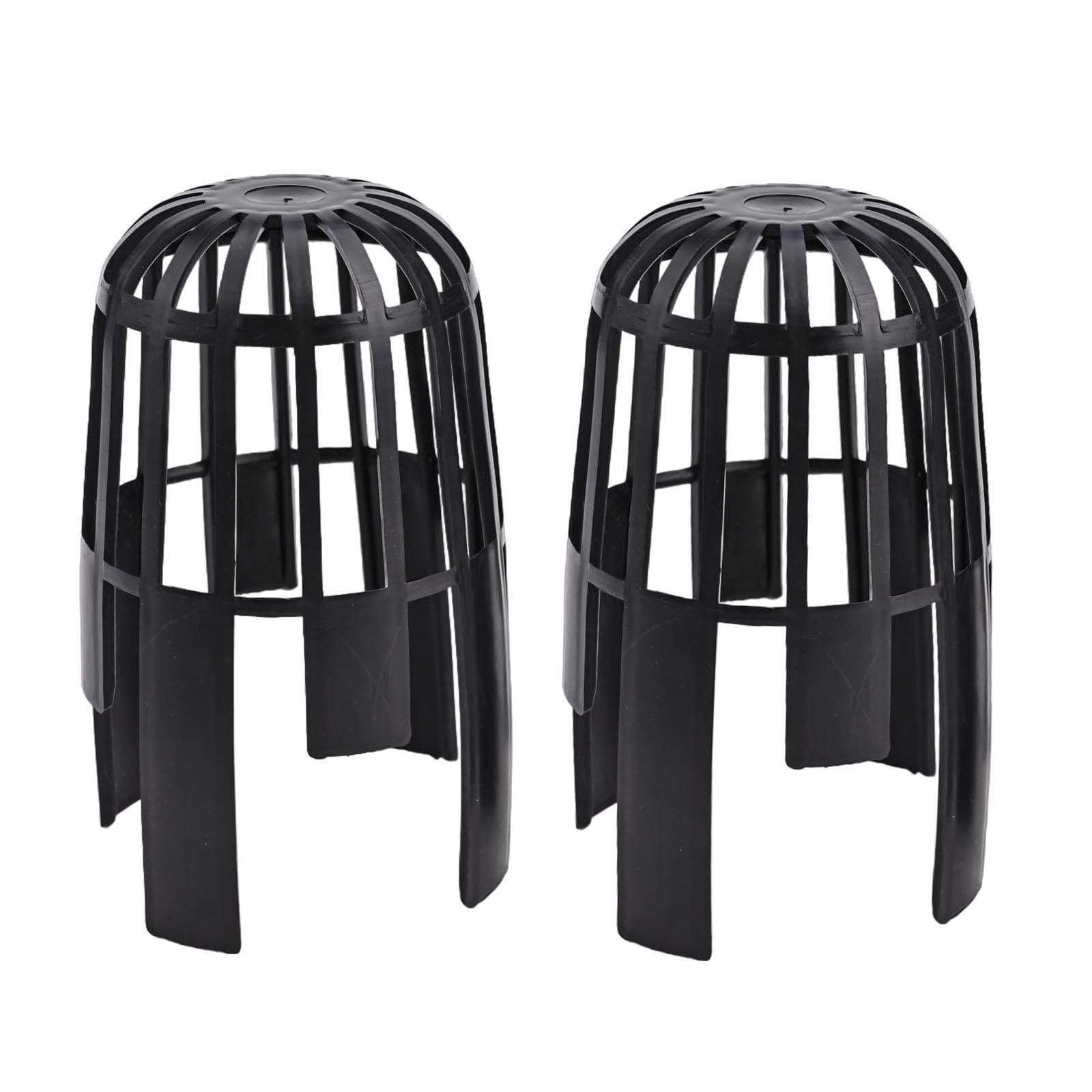 2 Pack Gutter Outlet Guard for 68mm Pipe - Leaf Filter Drain Cover ...