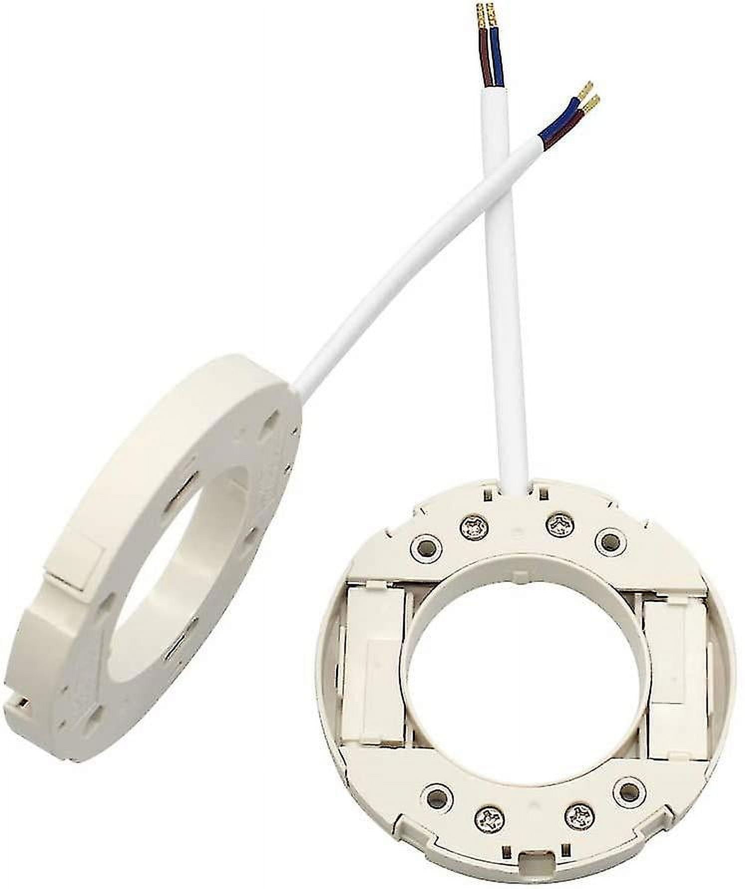 2 Pack Gx53 Base Lamp Holder Connector Surface Fitting Socket For Led ...