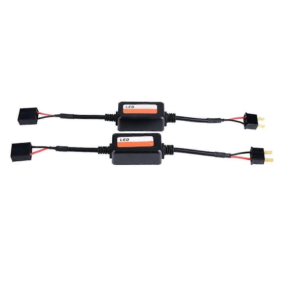 2 Pack H7 Automotive Load Resistor Error Eliminator Led Decoder Canbus ...