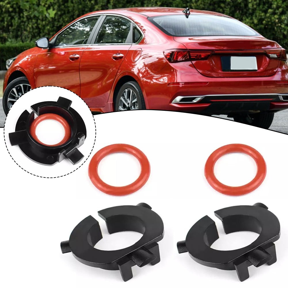 2-Pack H7 LED Headlight Bulb Holder Socket Adapter for Kia Vehicles and ...