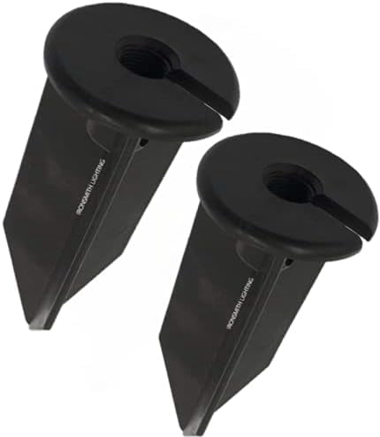 (2 Pack) of HC Lighting - Replacement for 8-Inch In-Ground Stake 1/2 ...