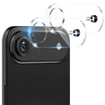 2-Pack HD Clear Tempered Glass Camera Lens Protector for iPhone Air ...