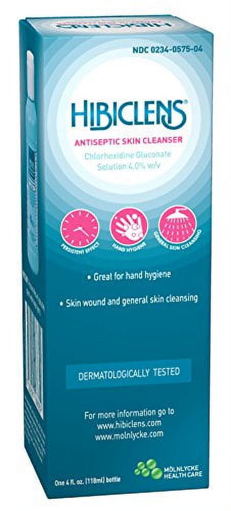 HIBICLENS Antimicrobial Solution Skin Wash - 2 Pack, 4 oz Each ...