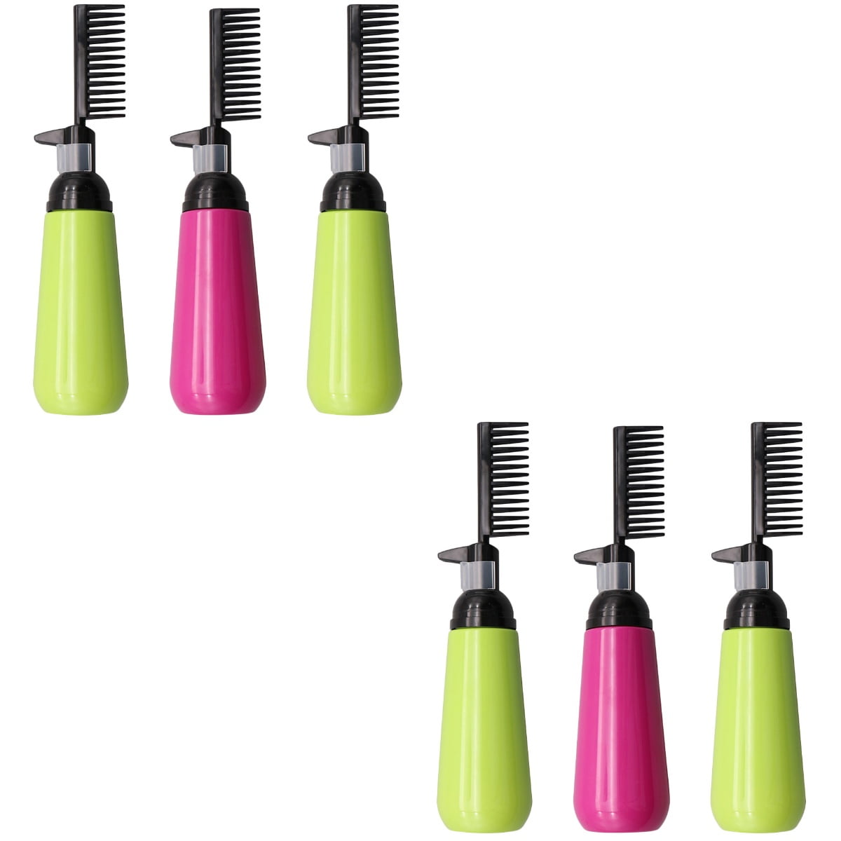 2 Pack Hair Color Comb Bottle Spray Empty Travel Applicator - Walmart.com
