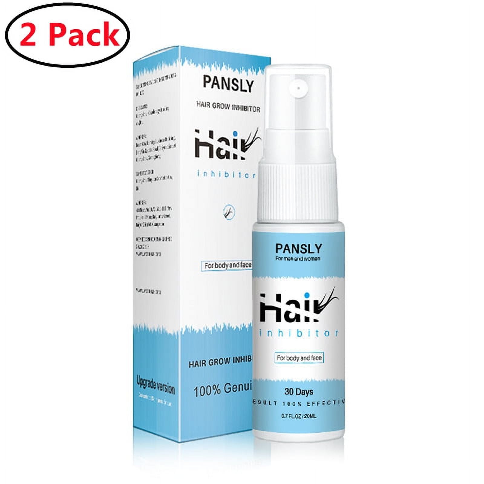 2 Pack Hair Growth Inhibitor,Hair Stop Growth Spray,Apply after Hair ...