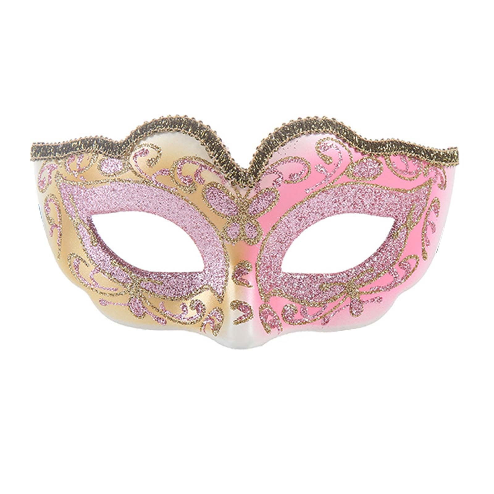 2 Pack Half Face Gold Foil For Exclusive Parties Masquerade Boywithuke ...