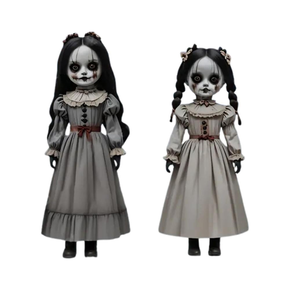 2 Pack Halloween Horror Dolls Yard Signs, Halloween Outdoor Spooky ...
