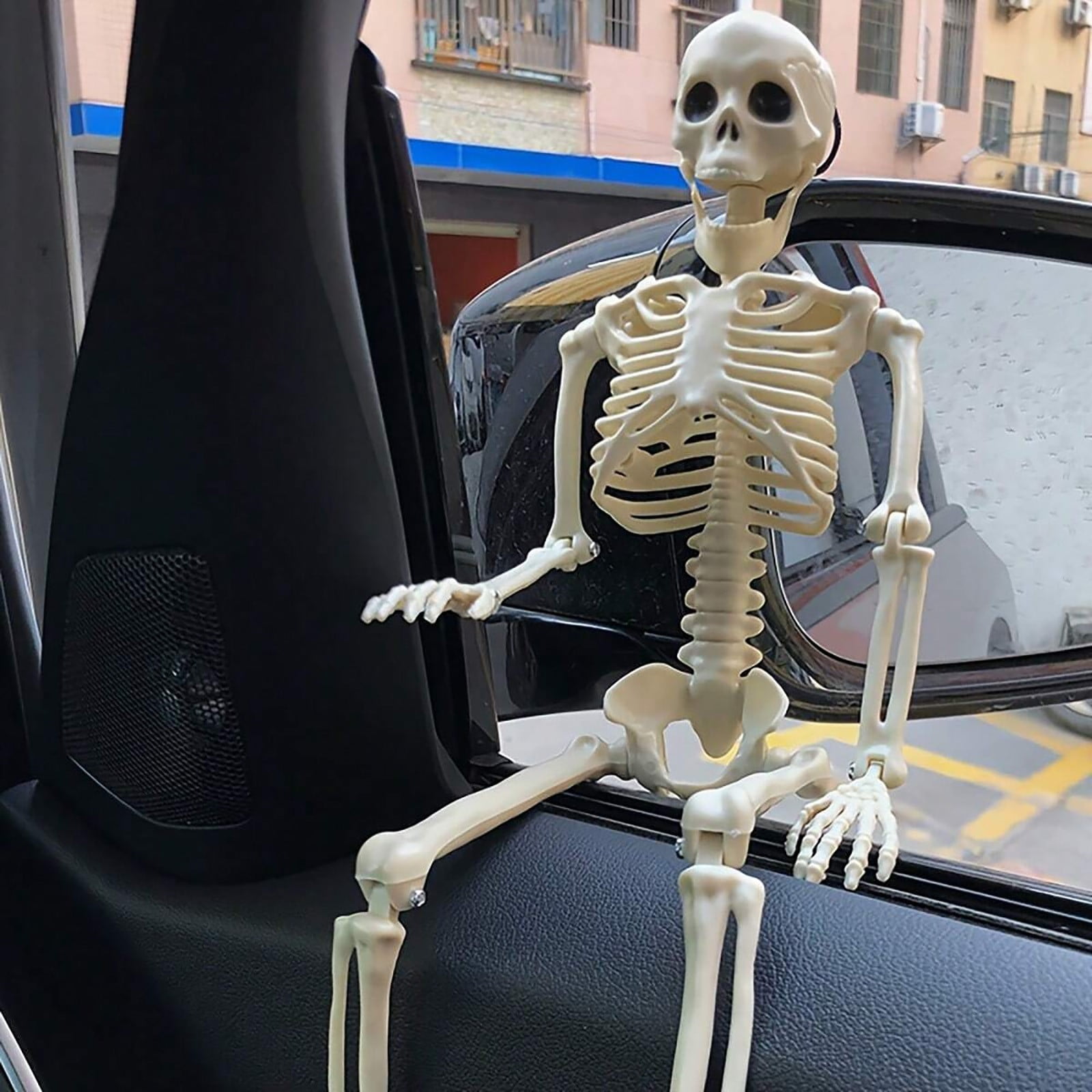 2 Pack Halloween Simulation 16inch Plastic Human Skeleton Pendant ...