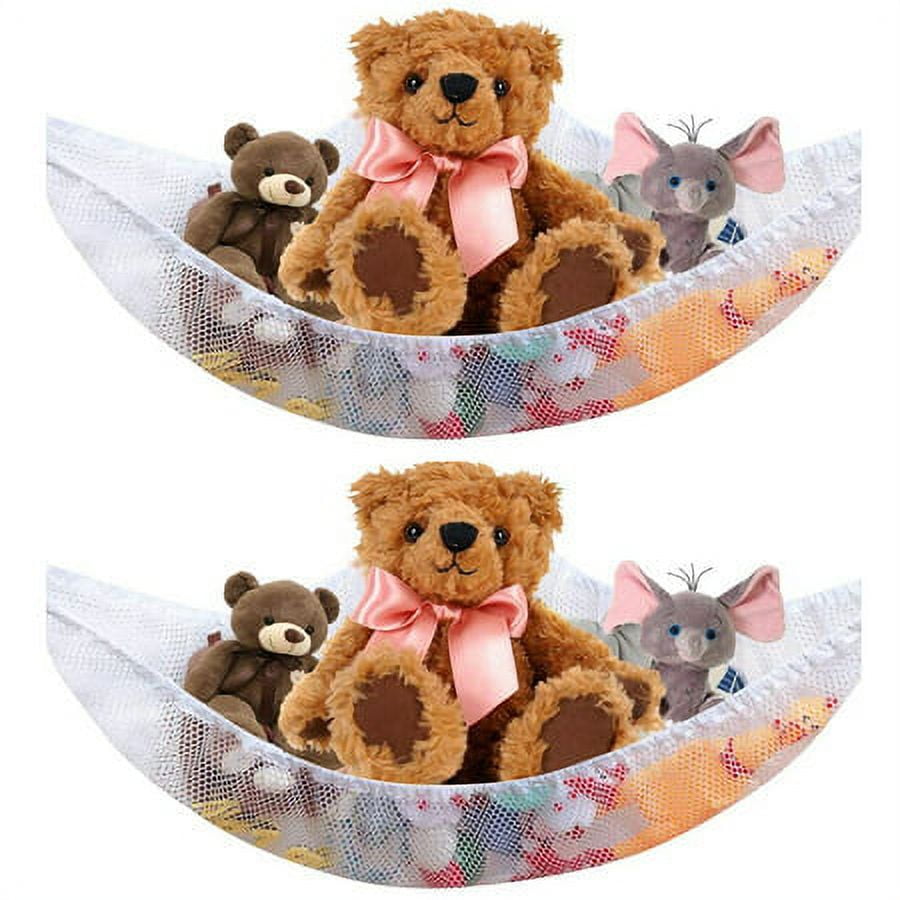 2 Pack Hammock Mesh Toy Net Stuffed Animal Hammock Mesh Toys Net for ...