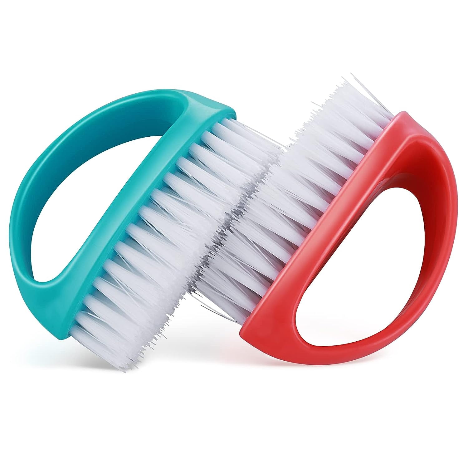 2 Pack Hand Nail Brush For Cleaning Fingernails Durable Stiff Bristles Nail Scrub Brush Cleaner