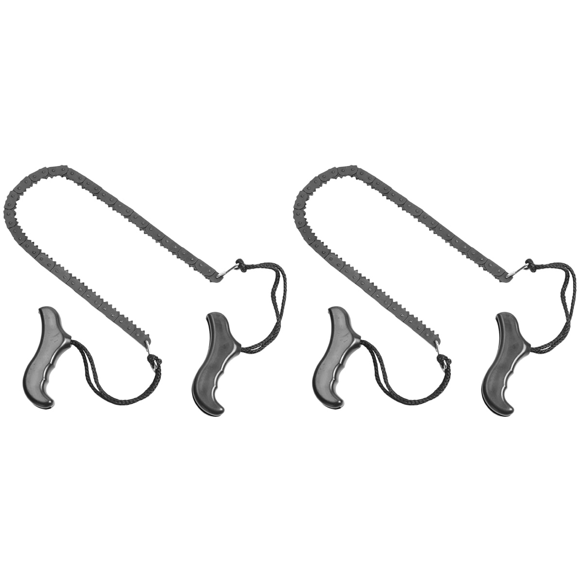 2 Pack Hand-Pulling Chain Saw Wild Tool Emergency Survival Tools ...