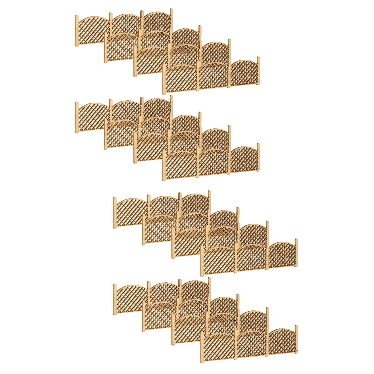 2 Pack Hand-assembled Sandbox Architectural Model Railings Trellis ...