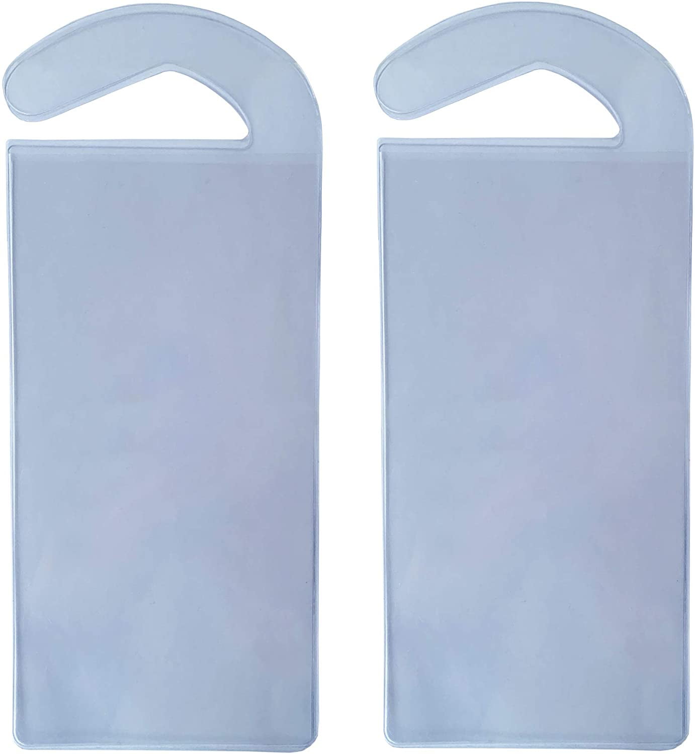 2 Pack Handicap Parking Placard Hanger Holder - Disabled Parking Tag ...