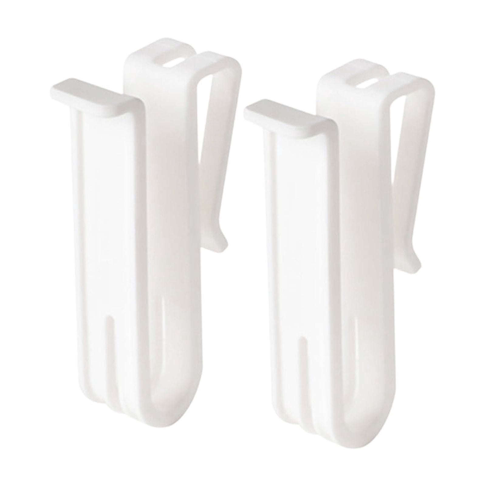2 Pack Hanging Cup Holders with Clips, Plastic Drainage Storage ...