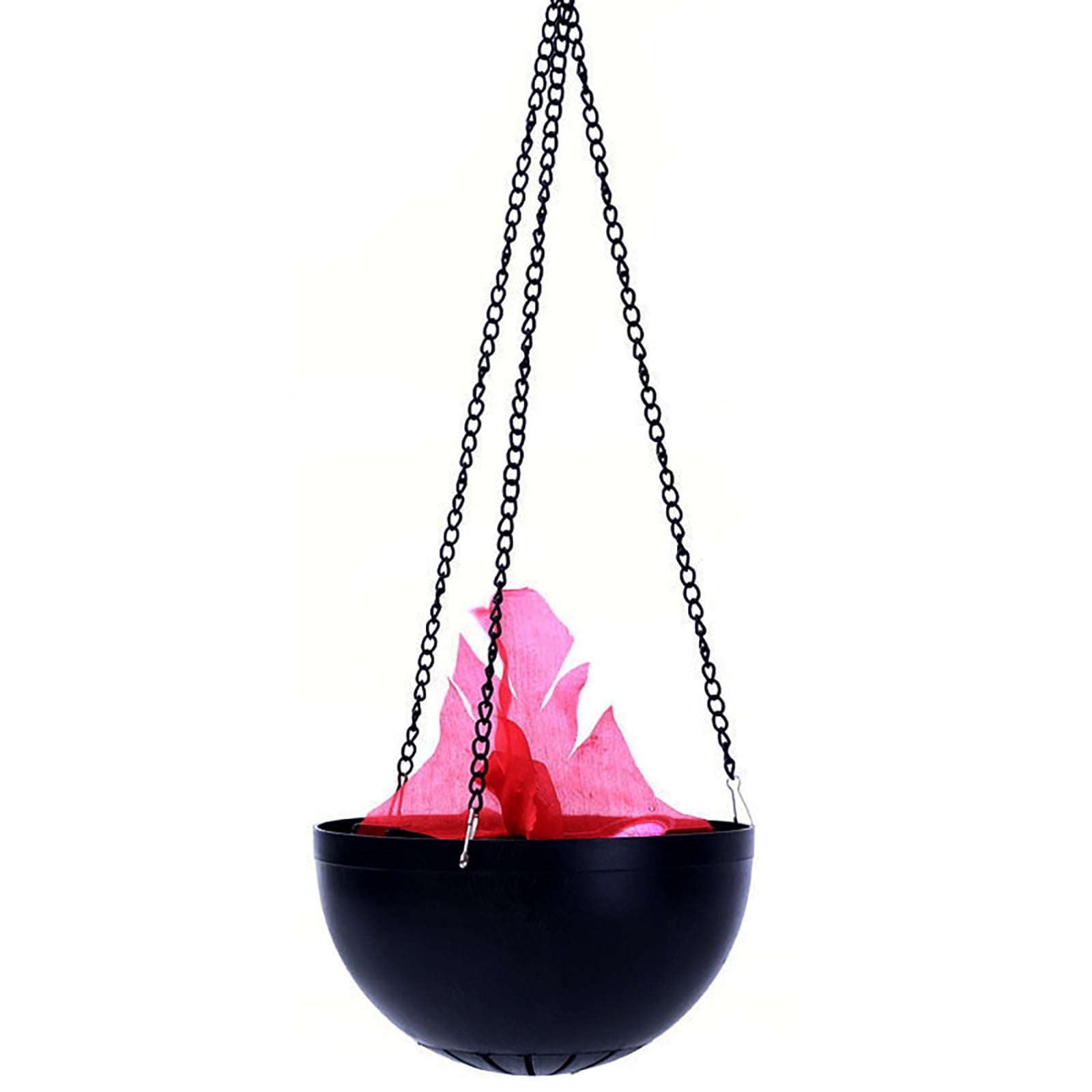 2-Pack Hanging LED Flame Lights - Fire Effect Stage Prop for Party ...