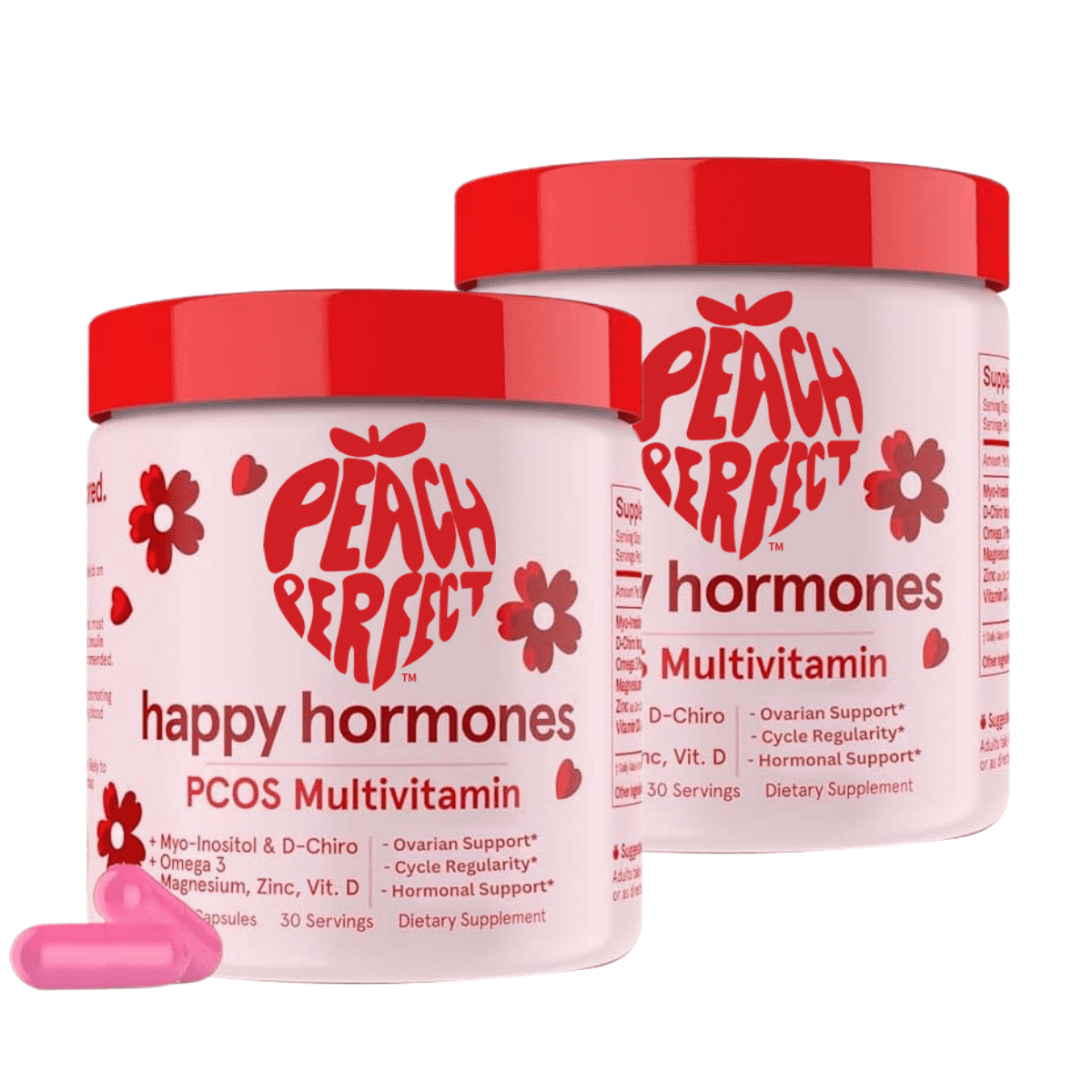 2 Pack Happy Hormones PCOS - Walmart.com