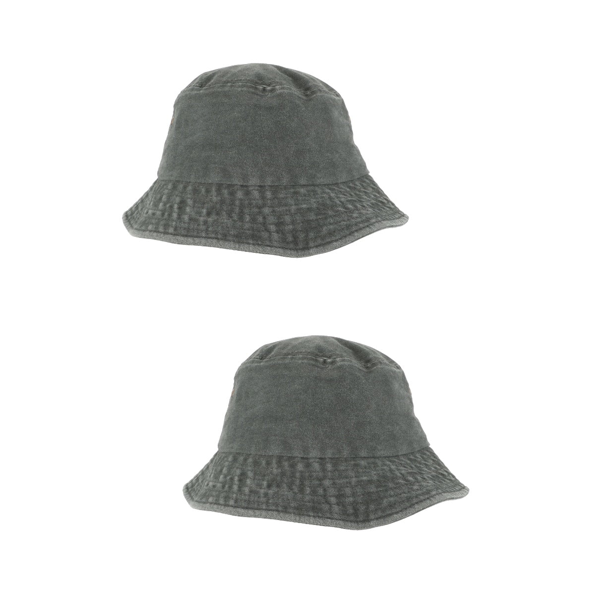 2 Pack Hats Outdoor Summer Caps Men's Bucket for Fisherman's Cotton ...