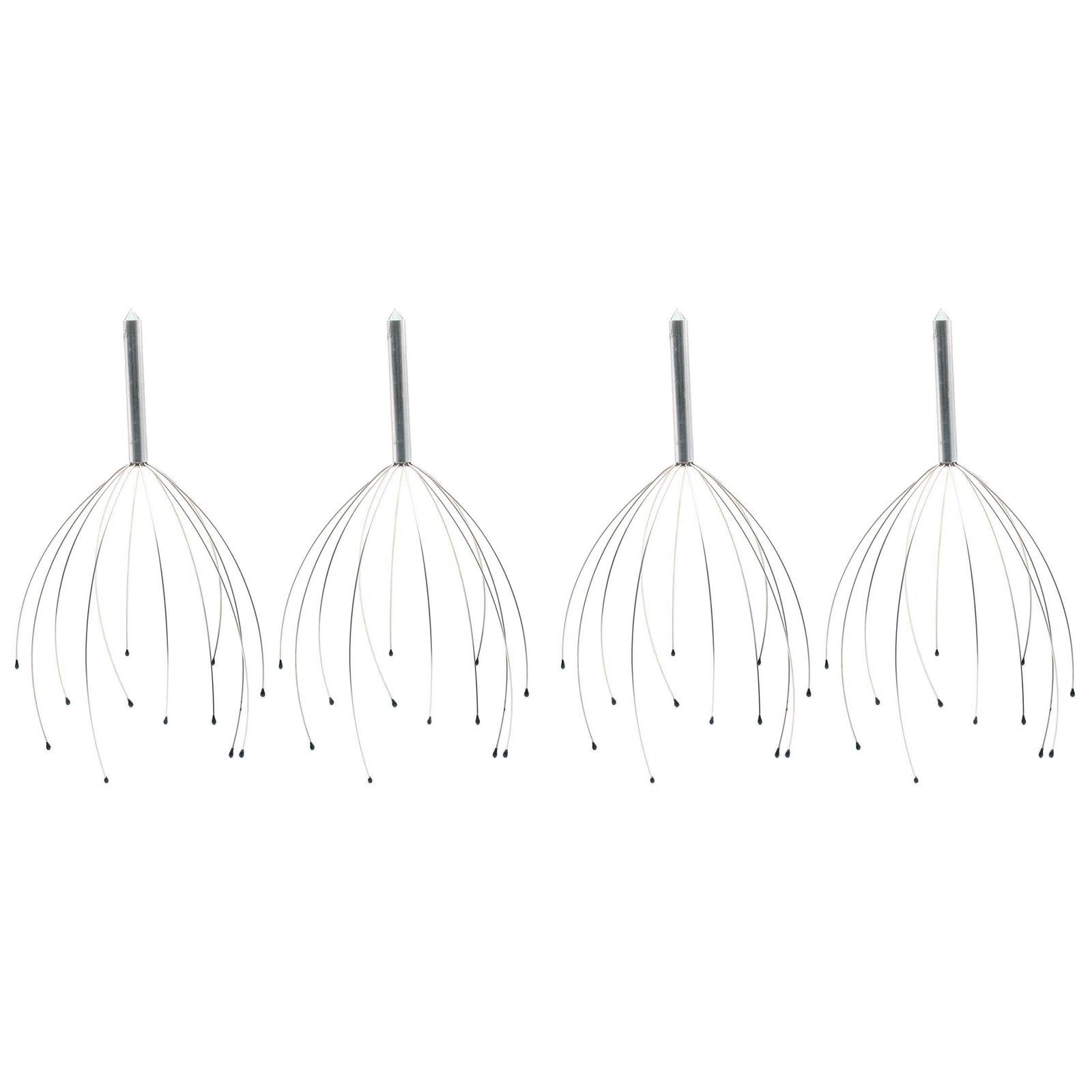 2 Pack Head Massager Scalp Massager 12 Fingers Handheld Head Massager ...