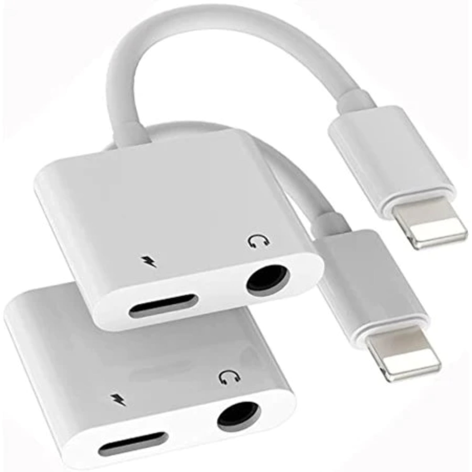 Apple MFi Certified 2 Pack iPhone Headphone Adapter, Lightning to 3.5mm ...