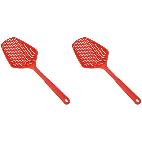 2-Pack Heat-Resistant Nylon Slotted Spatula, Heavy Duty Slotted Turner ...