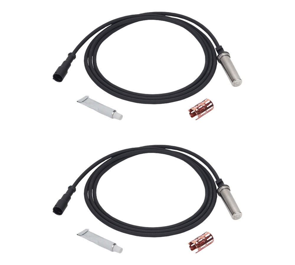 2 Pack Heavy Duty ABS Wheel Speed Sensor - 45" ABS Sensor DIN Connector ...